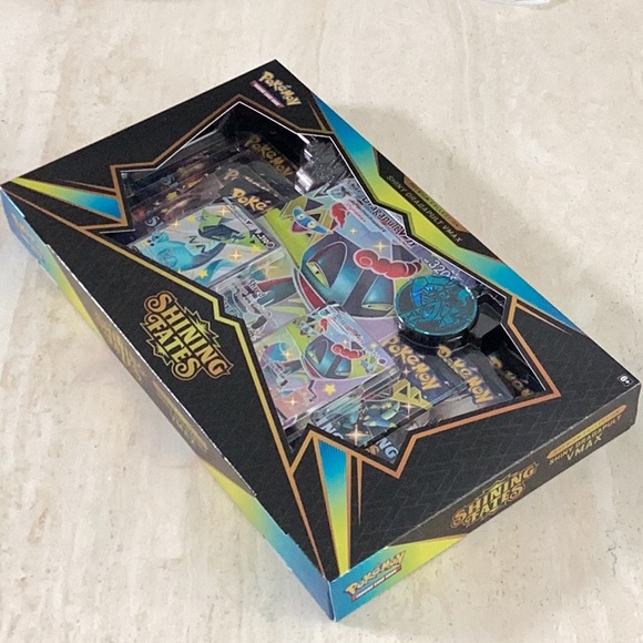 Pokemon | Other | Pokemon 22 Shining Fates Shiny Dragapult Vmax Box Tcg ...